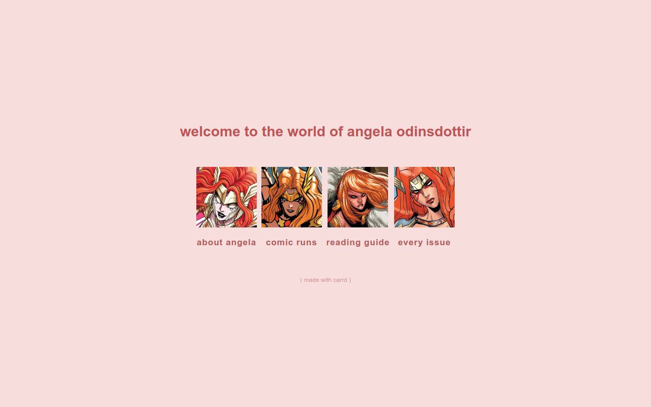 angela odinsdottir reading guide